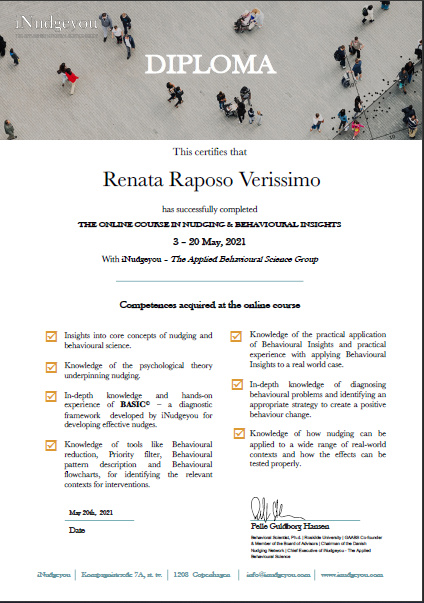 Diplomas e certificados – ImpactoRVComunicação